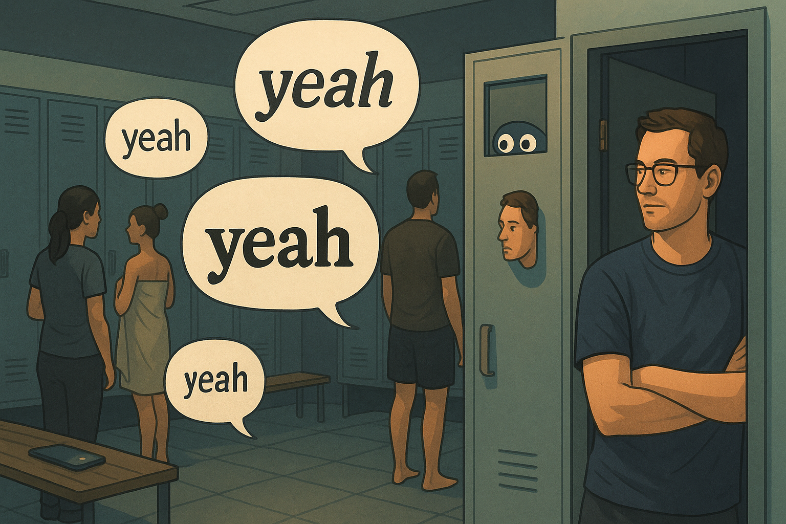 The Locker Room Ballet of Human Signals | Mike's Mind